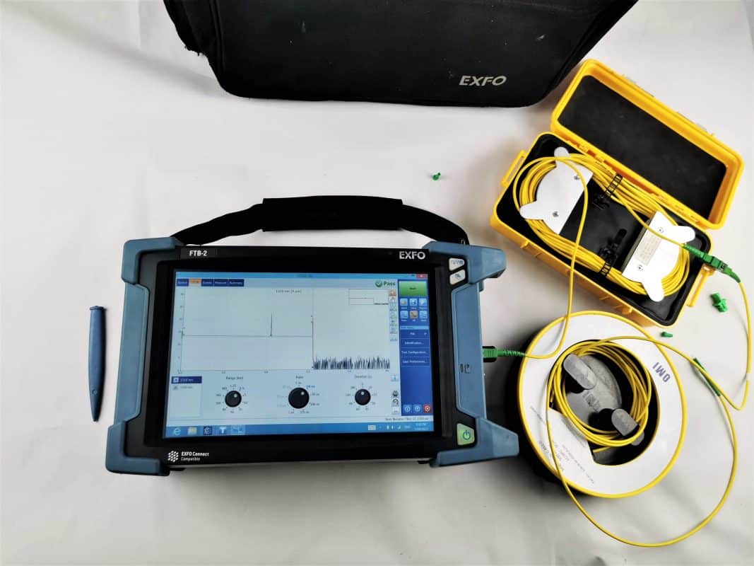 EXFO FTB-2 OTDR with FTB-7400E-0023B SM Long Haul 1310/1550 nm 42db ...