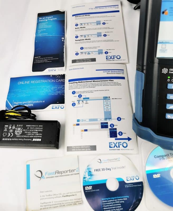 Best Prices For EXFO FTB-200 V2 NBN Approved OTDR In Australia 1310 ...