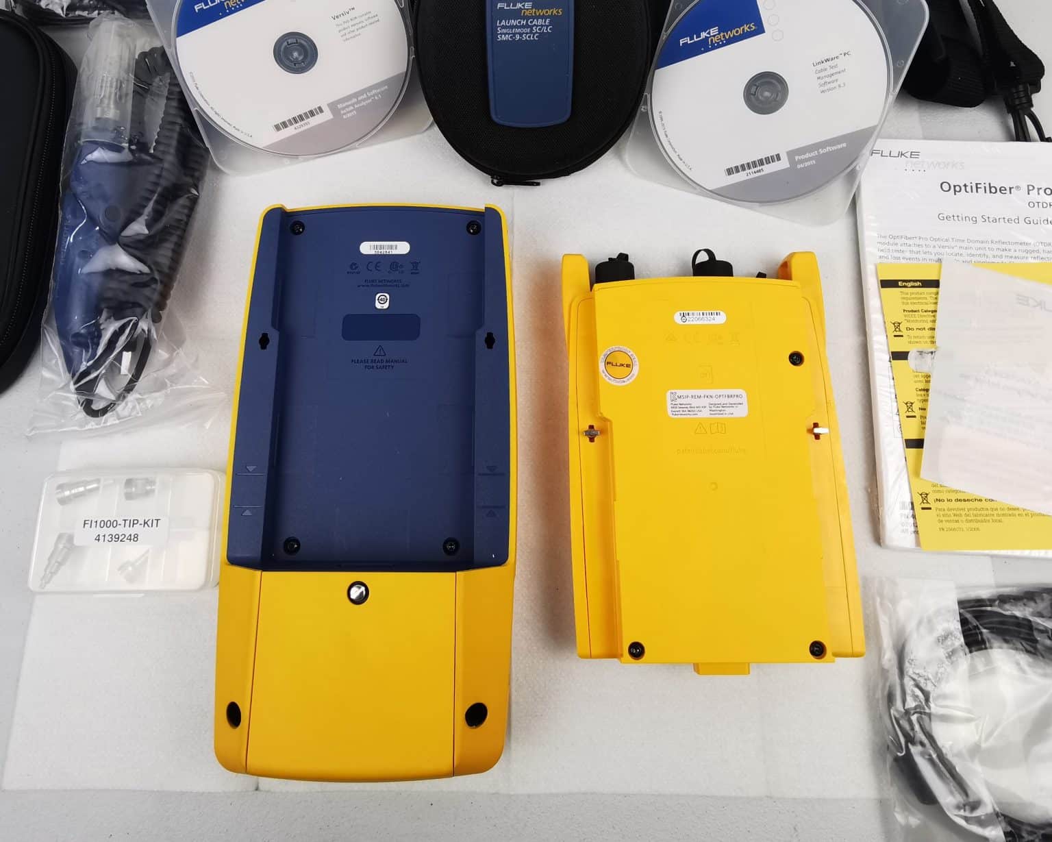 Fluke Networks Versiv With OFP-QUAD OptiFiber Pro Quad OTDR Module ...