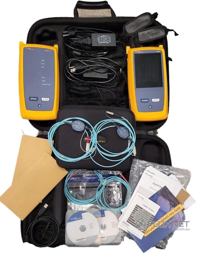 Fluke Networks DSX-5000 Certifiber Pro Optical Loss Test Set/CFP-MM ...