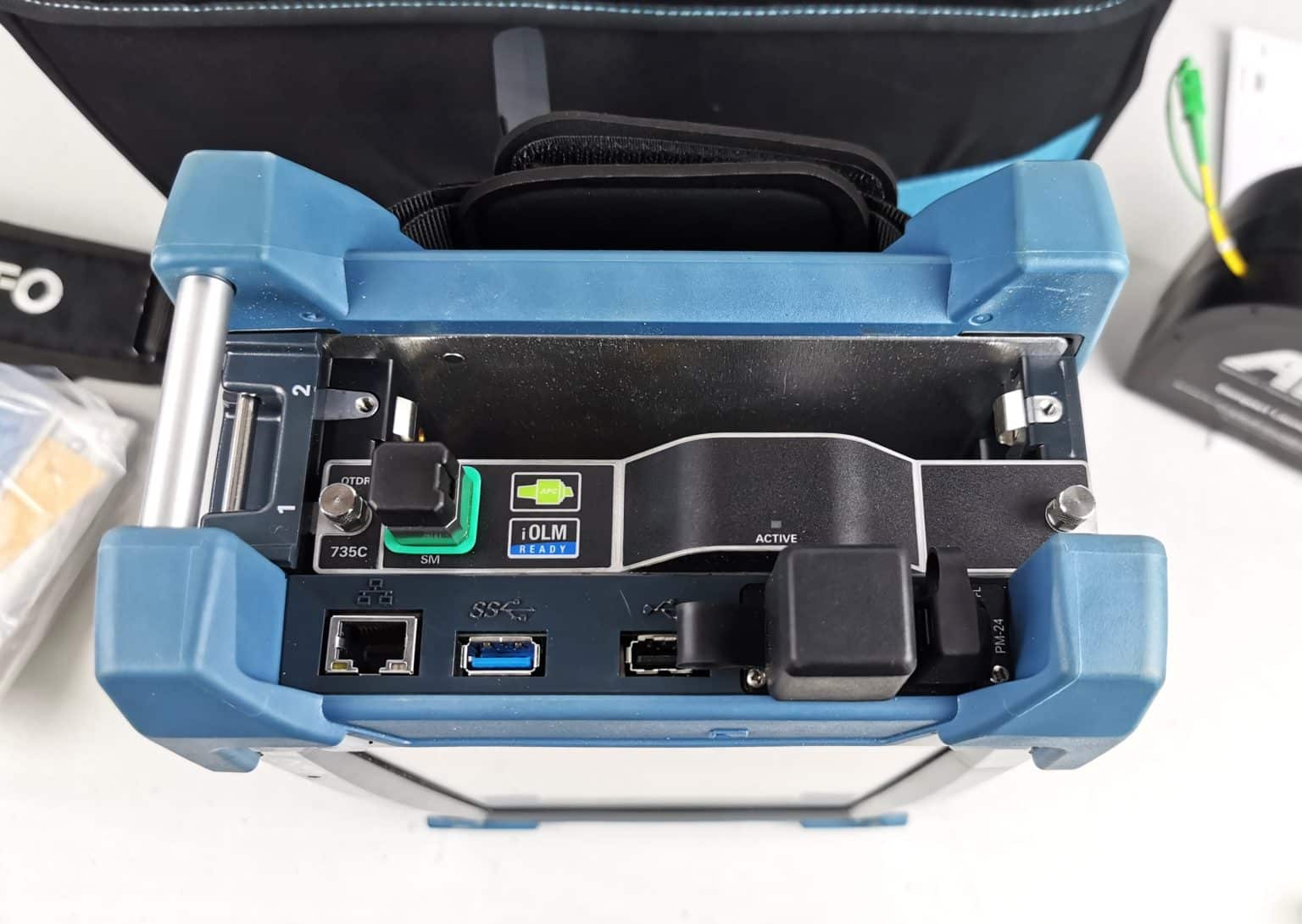 EXFO FTB-2 OTDR With FTBx-735C-SM3 SM 1310/1550/1625nm 42db Module For ...