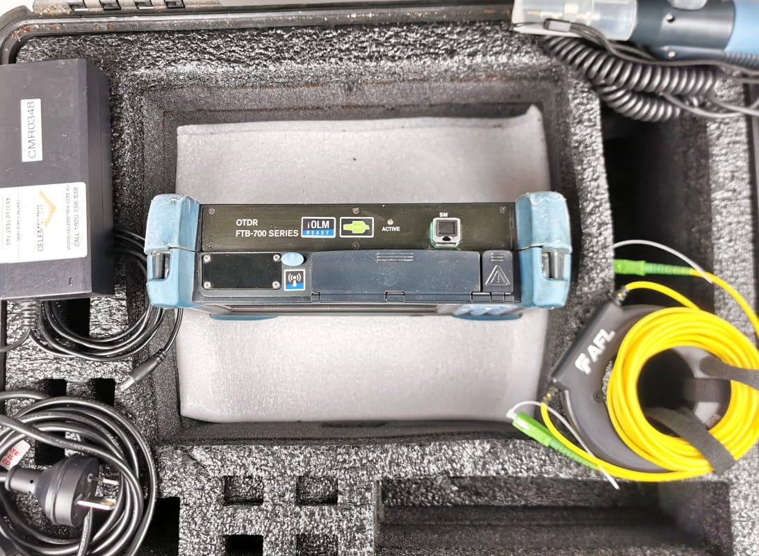 EXFO FTB-1 730C 1310/1550/1625nm OTDR IOLM NBN OPTUS TELSTRA