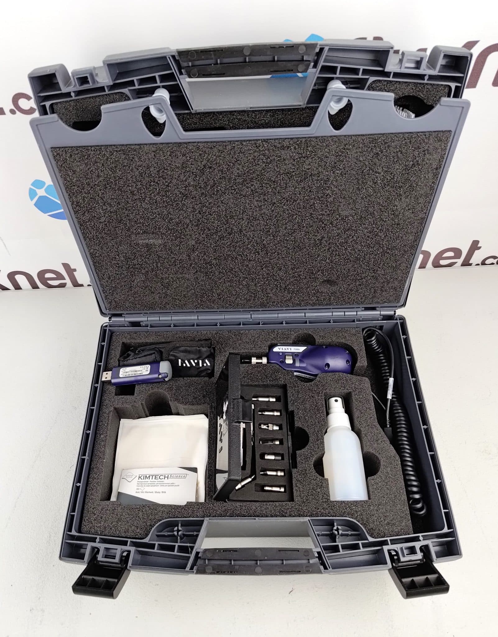 Viavi Complete Fibre Cleaning & Inspection Kit (P5000i Fibrescope, MP ...