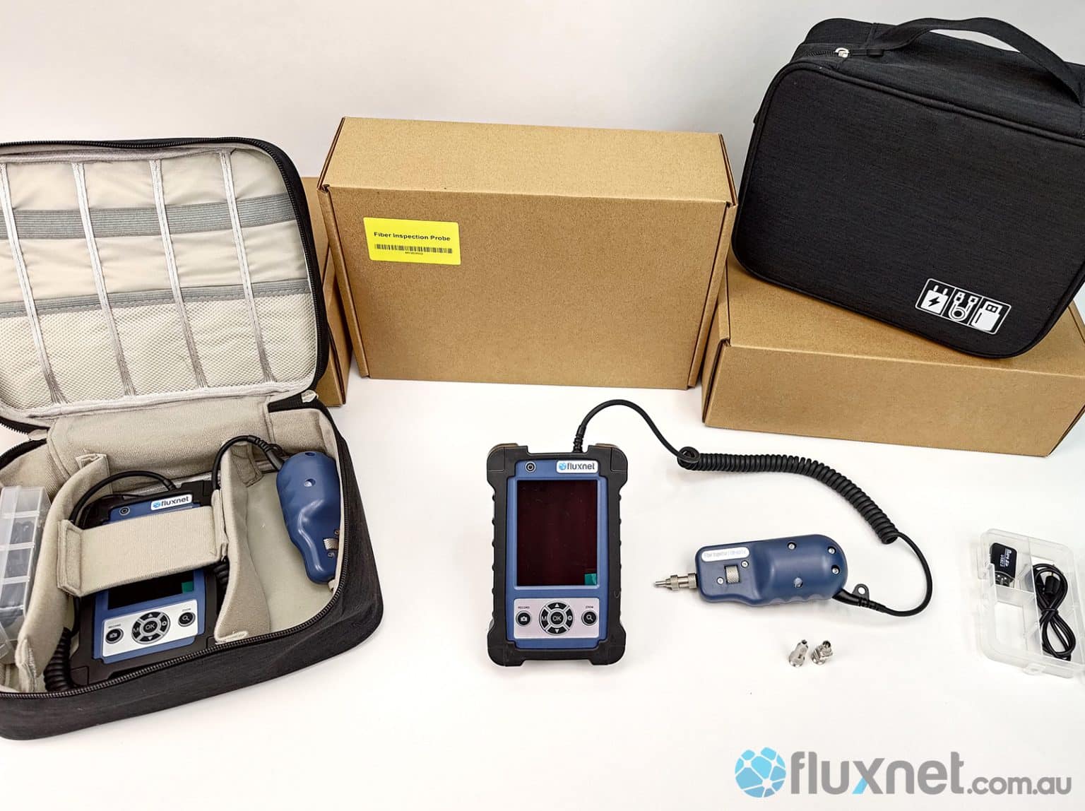 FLUXNET FS-700 400x Fibre Optic Inspection Microscope Probe For NBN ...