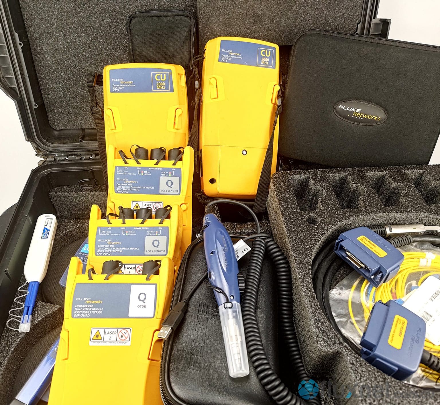 Fluke Networks DSX2-8000 2GHz Cable Analyzer With Quad OTDR, OLTS, And ...