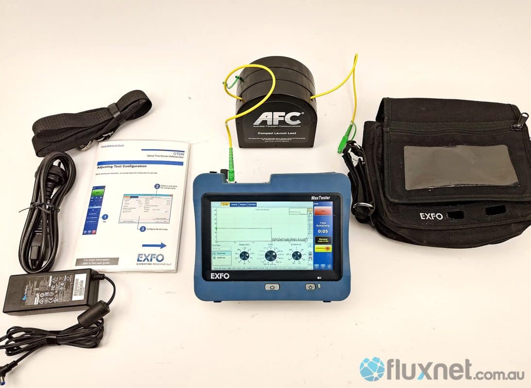 EXFO MAX-730C MaxTester 1310/1550/1650nm Live IOLM IADV OTDR