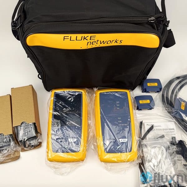 Fluke Networks DSX-8000 | 2 GHz Wi-Fi Enabled Cat 8 CableAnalyzer