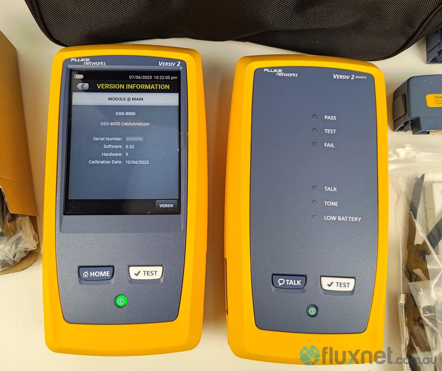 FLUKE Networks DSX2-8000-INT | 2 GHz DSX-8000 Wi-Fi enabled Cat 8 ...