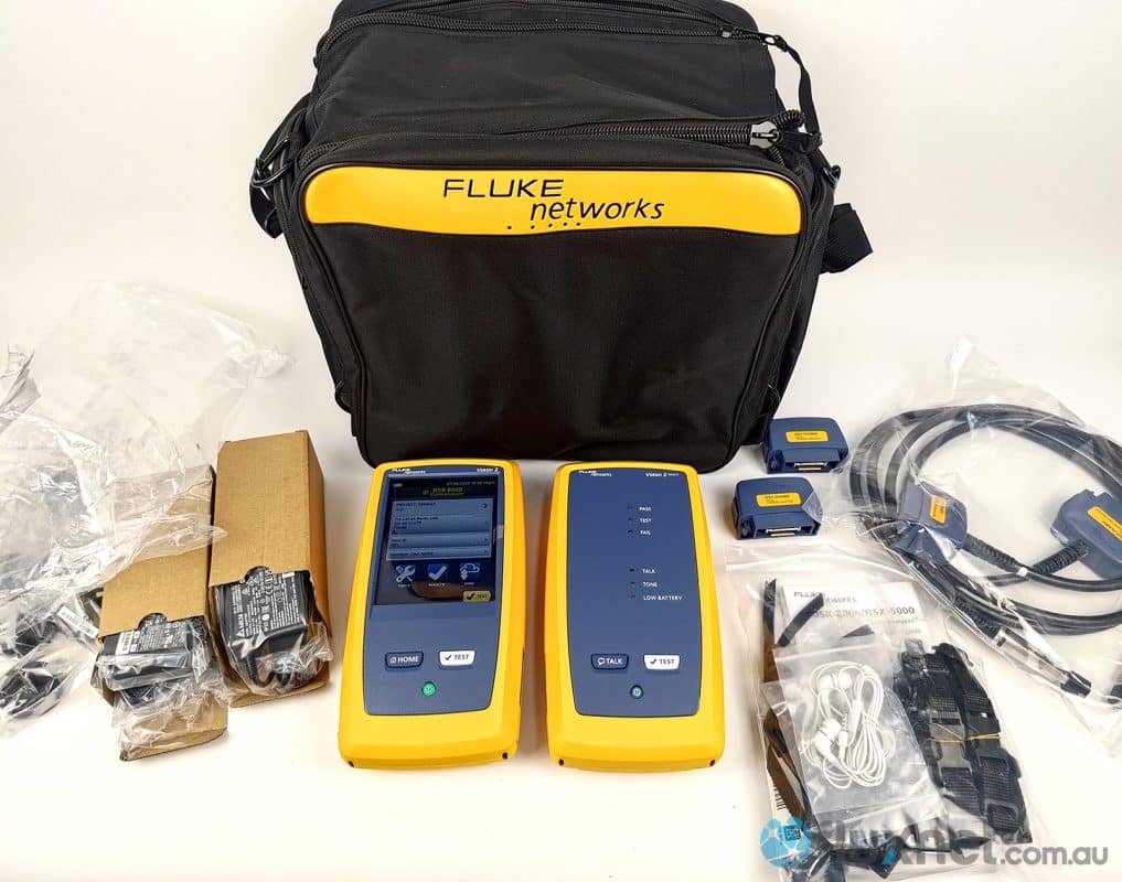Fluke Networks DSX2-8000-INT | 2 GHz Cat 8 CableAnalyzer With Wi-Fi