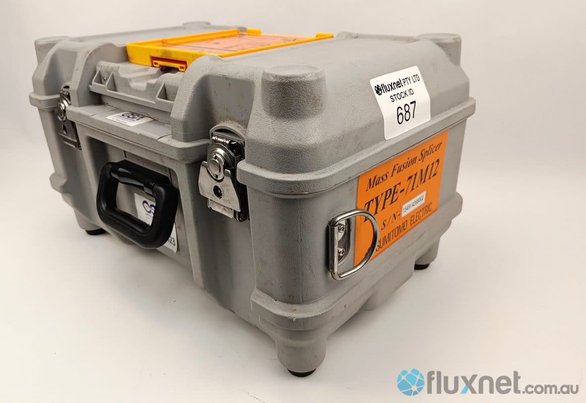 Sumitomo Type-71M12 Ribbon Splicer with FC-6RM Cleaver and JR-6 Hot ...