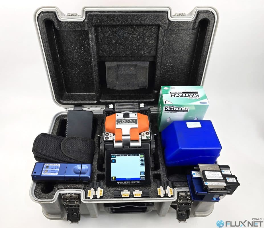 Sumitomo Type-71M12 Ribbon Splicer With FC-6RM Cleaver And JR-6 Hot ...