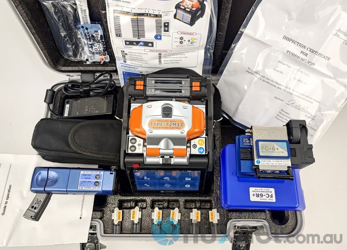 Sumitomo TYPE-72M12 Ribbon Fibre Fusion Splicer