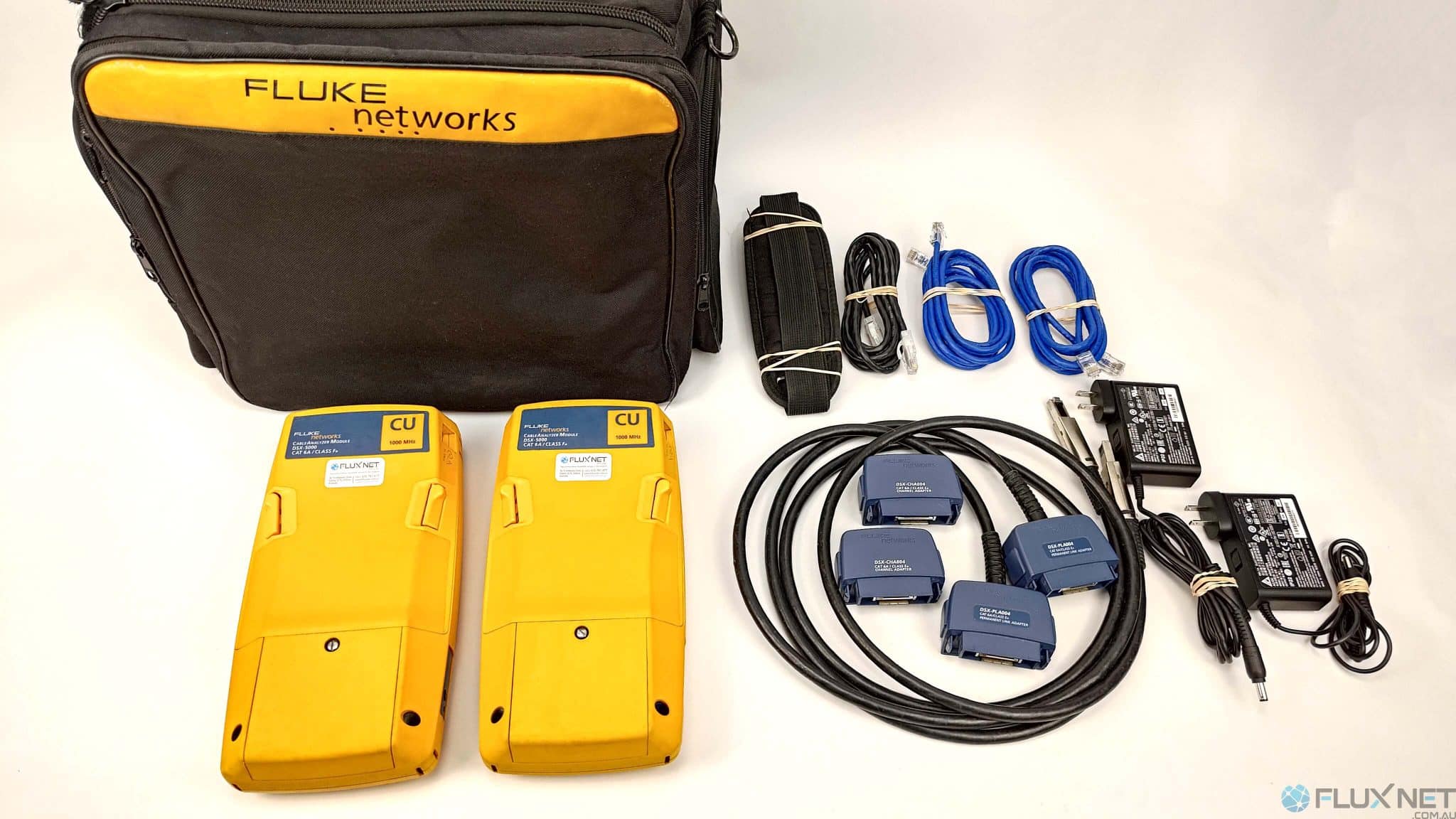 Fluke Networks DSX-5000 Cable Analyser Cat6a Ethernet Certifier ...