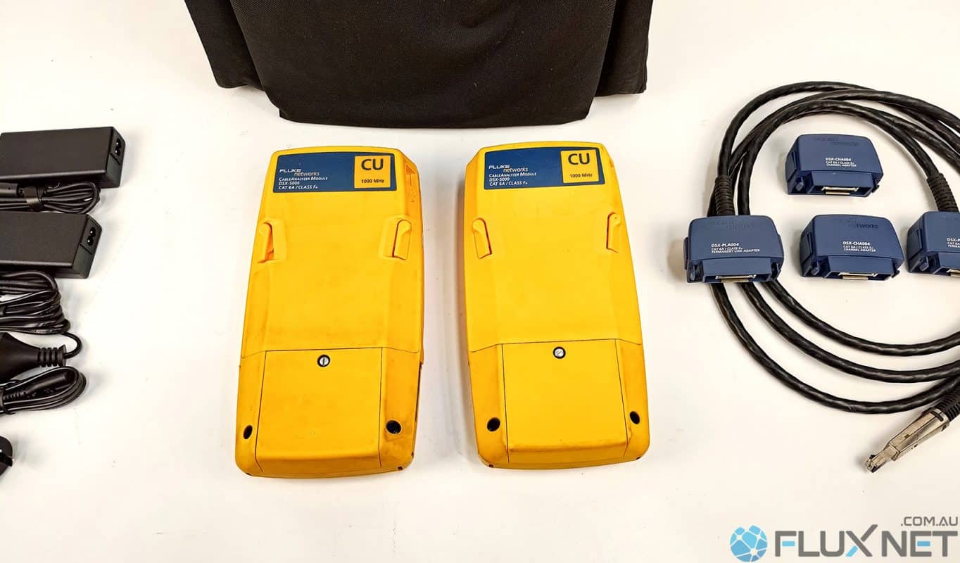 Fluke Networks DSX-5000 Cable Analyser Cat6a Ethernet Certifier ...