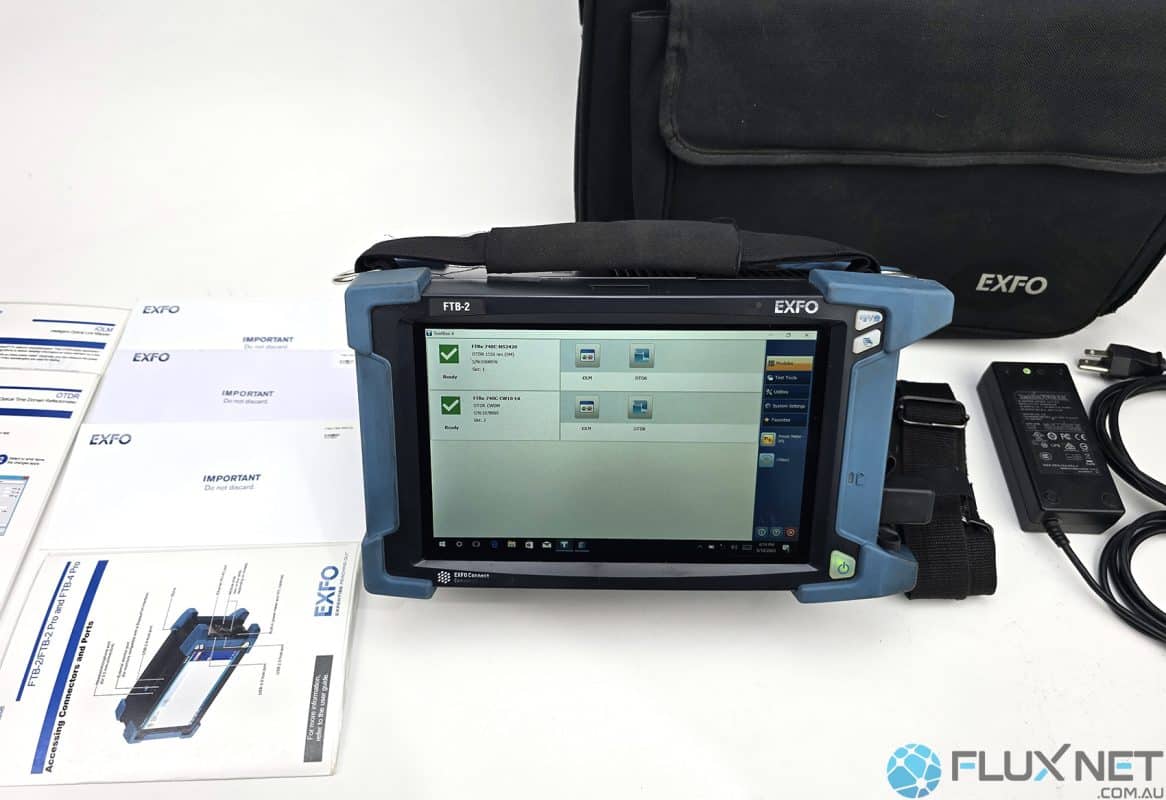 EXFO FTB-2 With FTBx-740C DWC FTBx-740C-CW18 Module CWDM DWDM Tunable SM OTDR - FLUXNET